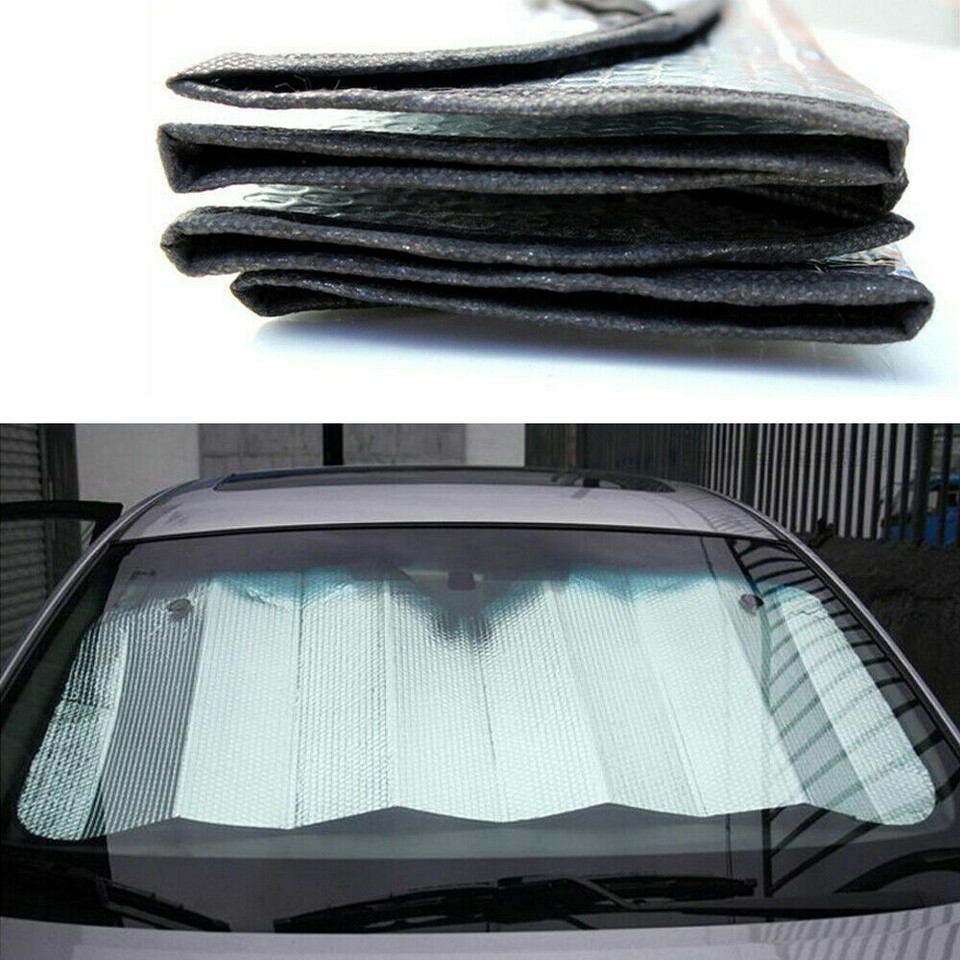 Foldable Large Sun Shade Truck Van Car Windshield Visor UV Block Cover ...