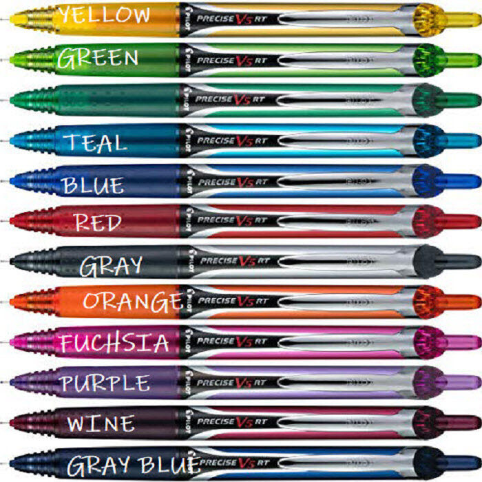 Pilot ~ Precise V5 / V5 RT / P-500 / P-700 ~ 0.5mm / 0.7mm needle point ...