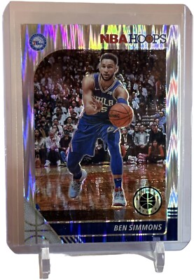2019-20 NBA Hoops Premium Stock Silver Flash Prizm Card #144 Ben ...