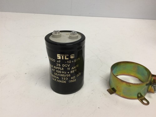 STC ALS20A-223-KD-025 Capacitor 22000uF - 10 +50%, 25VDC Max Ripple 11A ...