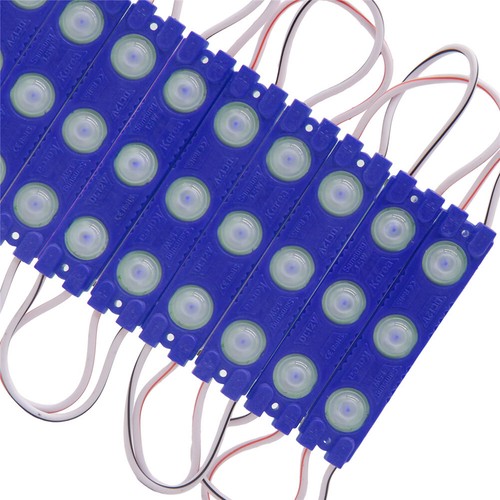 Blue SMD 2835 LED Module Injection Light Waterproof Storefront Sign ...