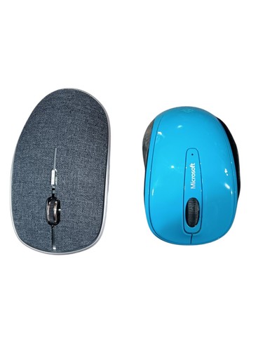 Microsoft 3500 Wireless Mobile Mouse Model 1571 Blue And Case Logic 2 ...