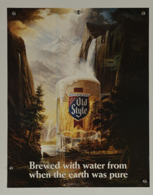 Old Style Beer Sign Poster Heileman's Old Style Artist: Larry Duke 1984 ...