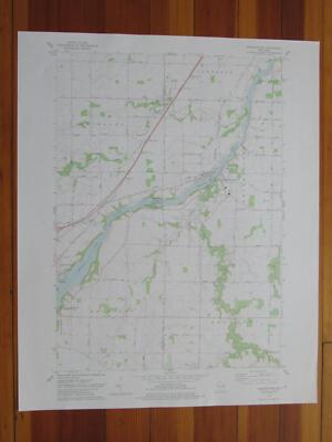 Wrightstown Wisconsin 1978 Original Vintage USGS Topo Map | eBay