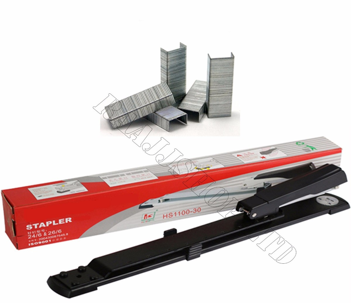 PREMIUM QUALITY LONG ARM STAPLER FREE 3000 STAPLES UPT0 25 SHEETS BOXED PACKED eBay