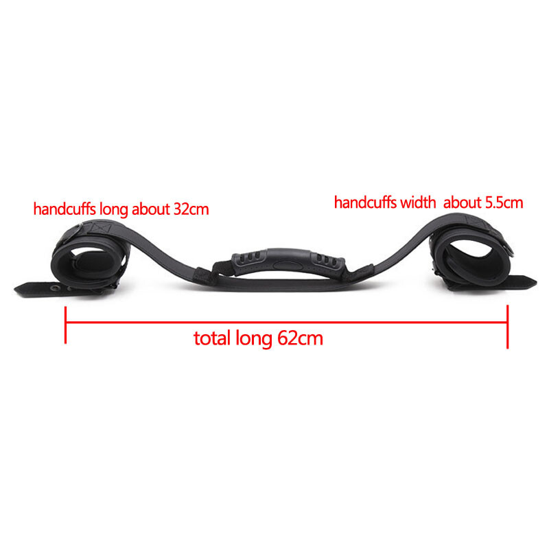 Couples binding Belt Drag Handcuffs Slaves Restraints Games Hand Cuffs ...