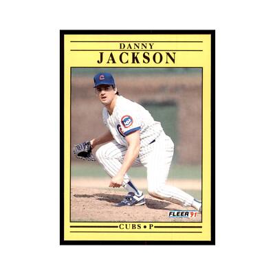 1991 Fleer Update Danny Jackson Baseball Cards #U-78 | eBay