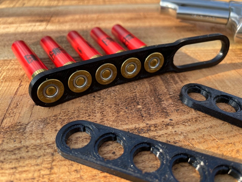 Speed Quick Strip Revolver Loader 410 45 454 Taurus Judge NEW DESIGN ...