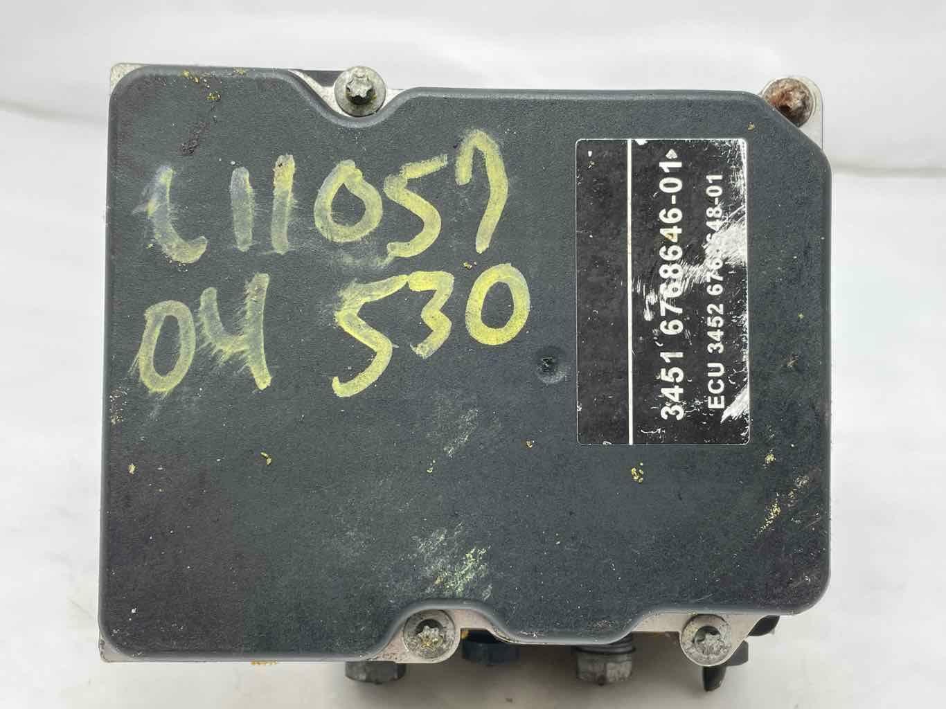 2004 BMW 530i E60 ABS ANTI-LOCK HYDRAULIC BRAKE PUMP MODULE UNIT OEM ...