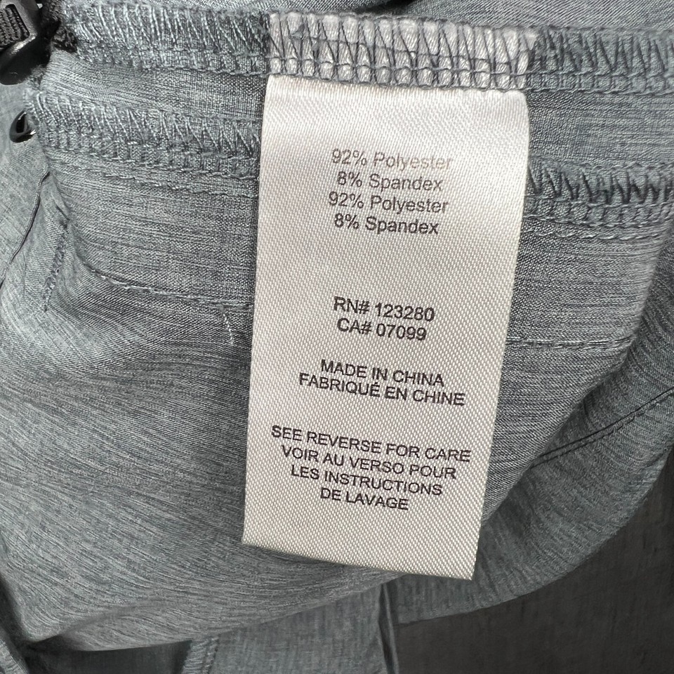 Travis Mathew Jacket Men's L Gray Lightweight Full Zip Golf Windbreaker ...