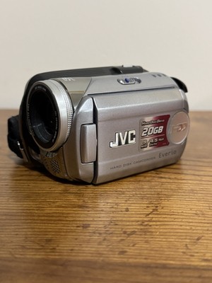 JVC Everio GZ-MG21U 20GB Hard Disk Drive Camcorder + AC adapter TESTED ...