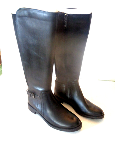 Blondo Tall Leather Waterproof Riding Boots Women Size 10 M Black ...