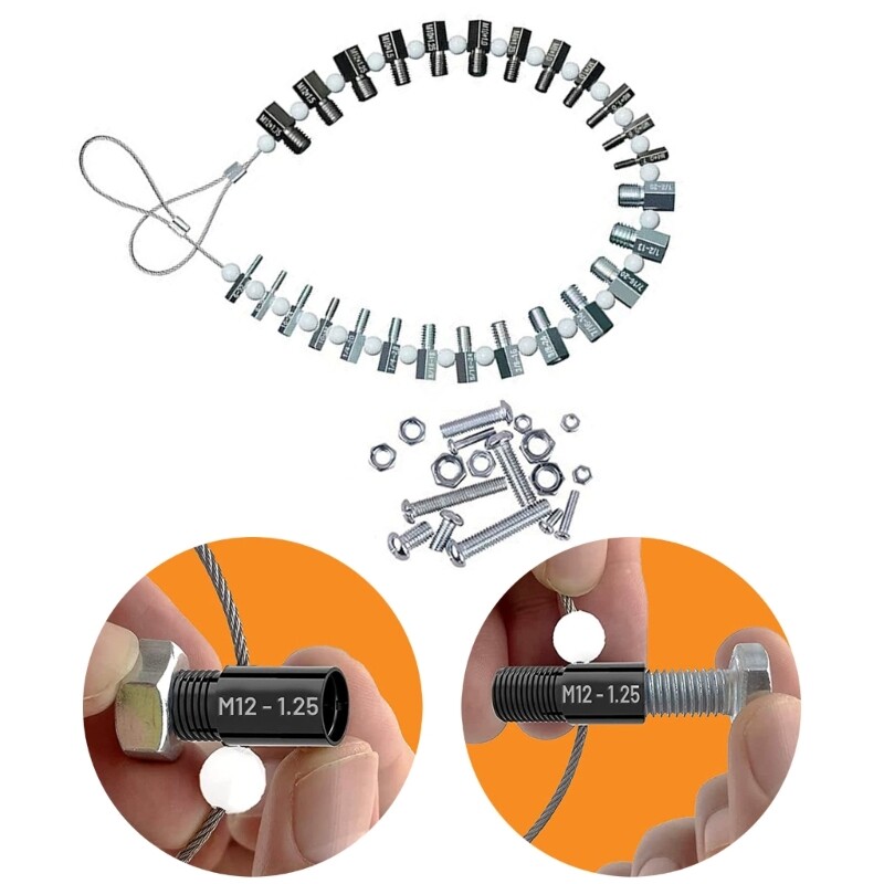 Precise Nut & Thread Size Tool Nut & Thread Size Measurement Tool | eBay