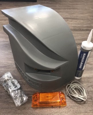 Morgan Corner Cap - Passenger Side OEM - 62664 + LIGHT 066681 Box Truck ...