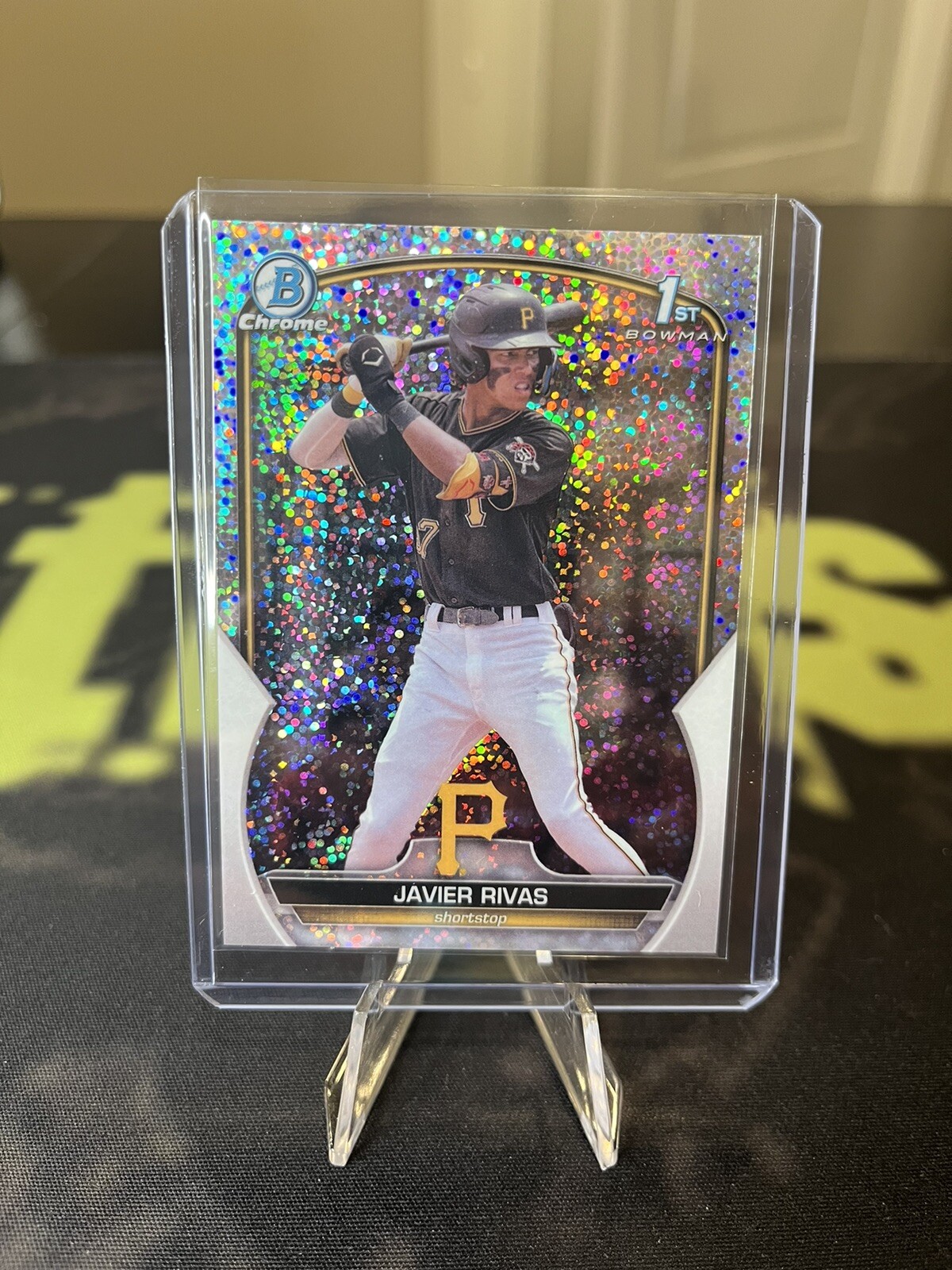 2023 Bowman Chrome 1st JAVIER RIVAS 259/299 SPECKLE Refractor BCP-159 ...