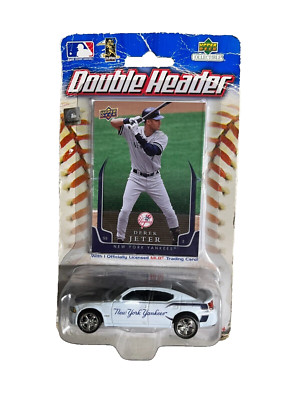 DEREK JETER MLB DOUBLE HEADER CAR UPPER DECK CAR TOY | eBay