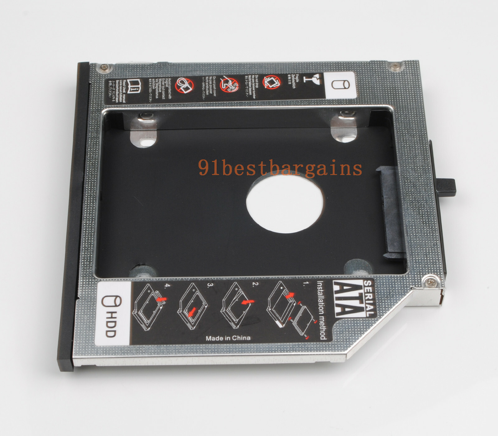 New 2nd SATA Hard Drive Caddy 12.7mm for Lenovo Thinkpad T420 T420i ...