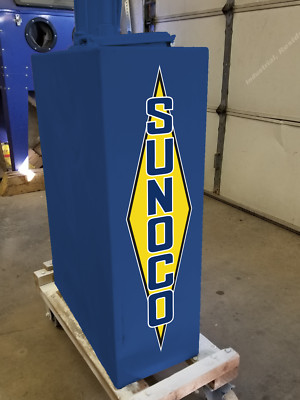 24" x 6" SUNOCO OIL GAS VINYL DECAL LUBESTER SIDES OIL PUMP LUBSTER ...