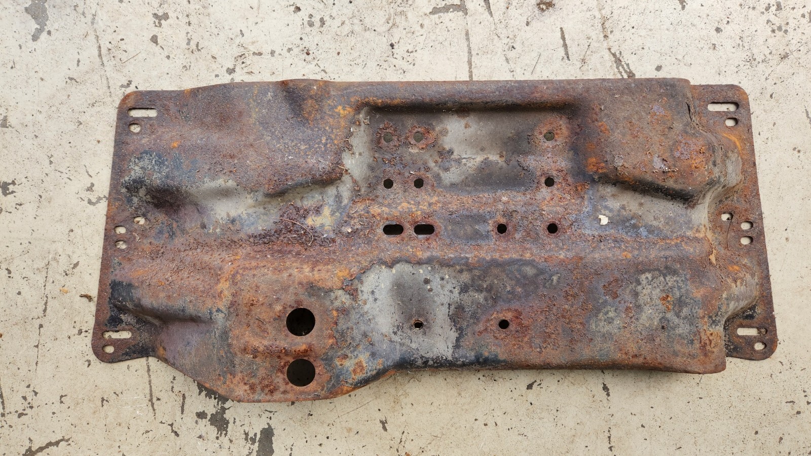 1980-1986 Jeep CJ CJ5 CJ7 CJ8 Transmission Crossmember Skid Plate ...