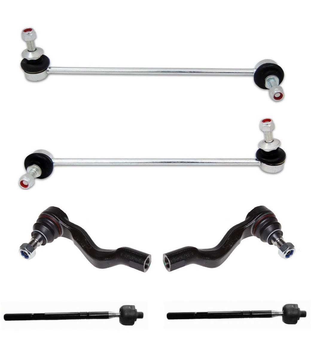 MERCEDES VITO 04-14 FRONT 2 ANTI ROLL BAR LINKS + 2 OUTER TRACK ROD END ...