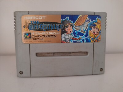 Jeu Super Nintendo japonais SUPER FAMICOM : The blue Crystal Rod | eBay