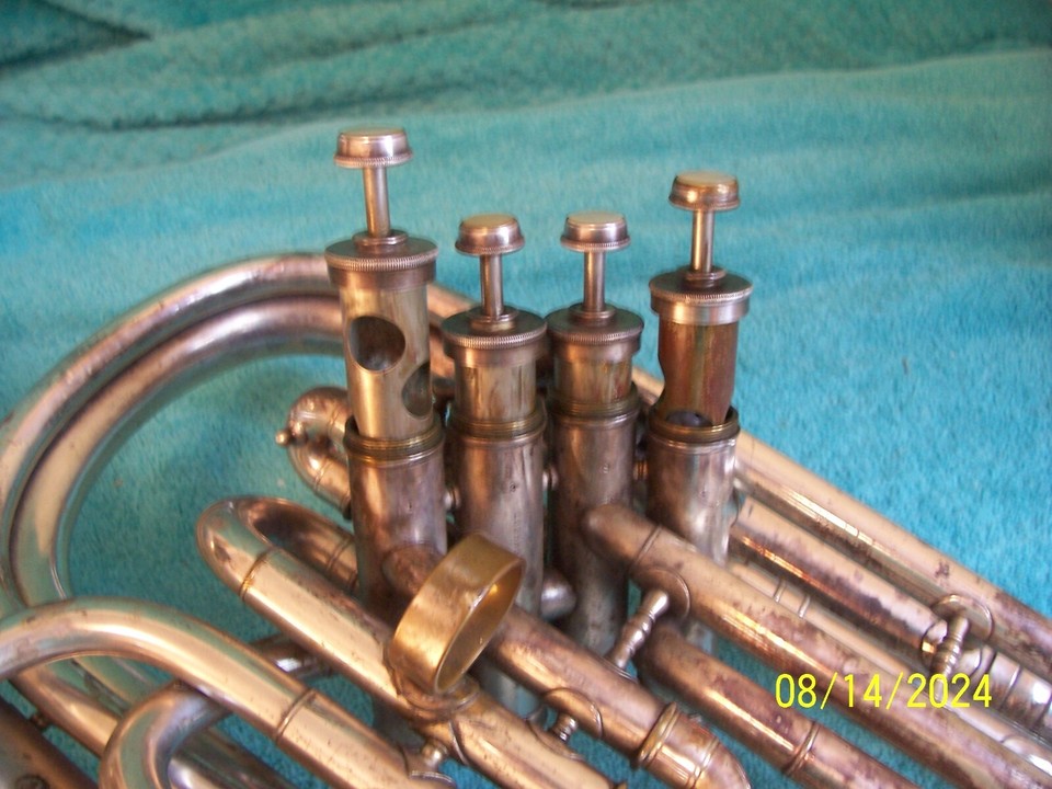 Conn 4 valve Euphonium baritone in used condition with original case ...