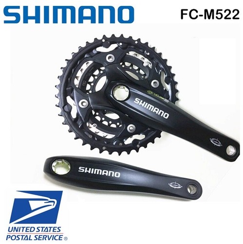 Shimano M522 3x10 Speed MTB Crankset 42-32-24T 170mm | eBay
