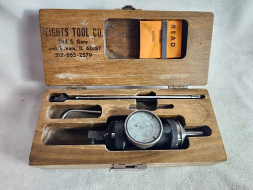 Blake 801 Precision Coax Coaxial Dial Indicator Centering .0005” W/wood ...