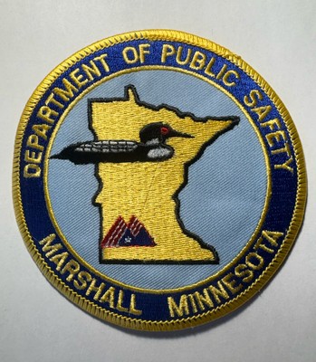 Marshall Minnesota Department of Public Safety Patch ~ Police / Fire | eBay