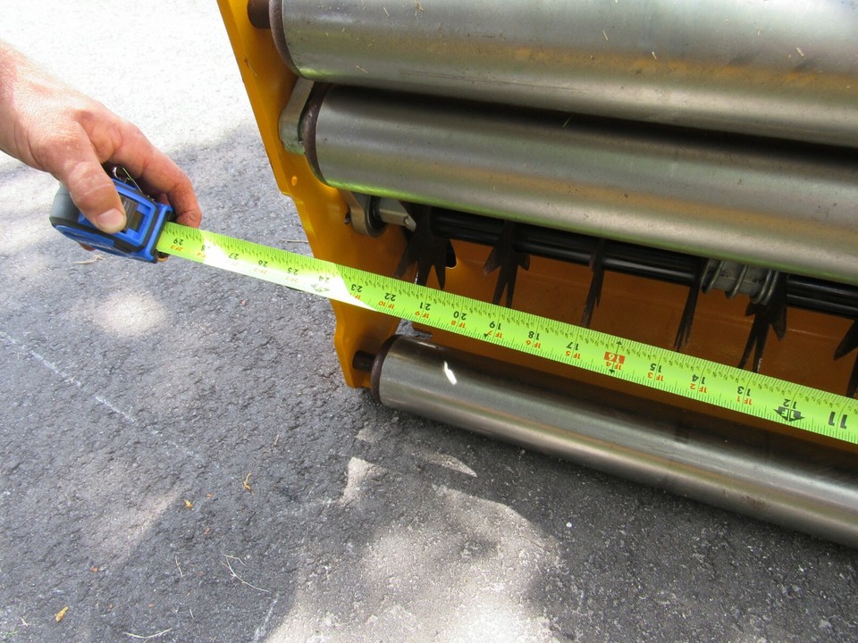 Tru-Turf Triplex Golf Greens Spiker & Roller Heads TR66 Fits Toro ...