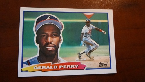 1988 TOPPS BIG BASEBALL CARD # 40 GERALD PERRY | eBay
