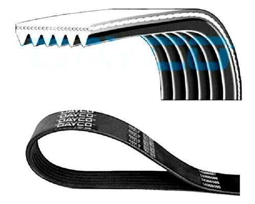 6PK1040 CINGHIA AUSILIARE POLY V =6PK1835 ALFA ROMEO MITO 1600 JTDM ...