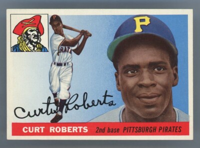 1955 Topps #107 Curt Roberts EX/NM **BB-3700** | eBay