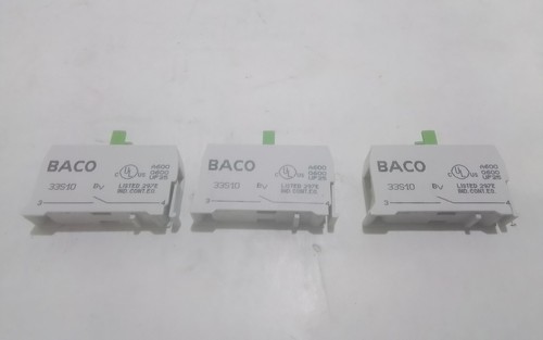 LOT OF 3 BACO CONTROLS 33S10 SWITCH (TR32) | eBay