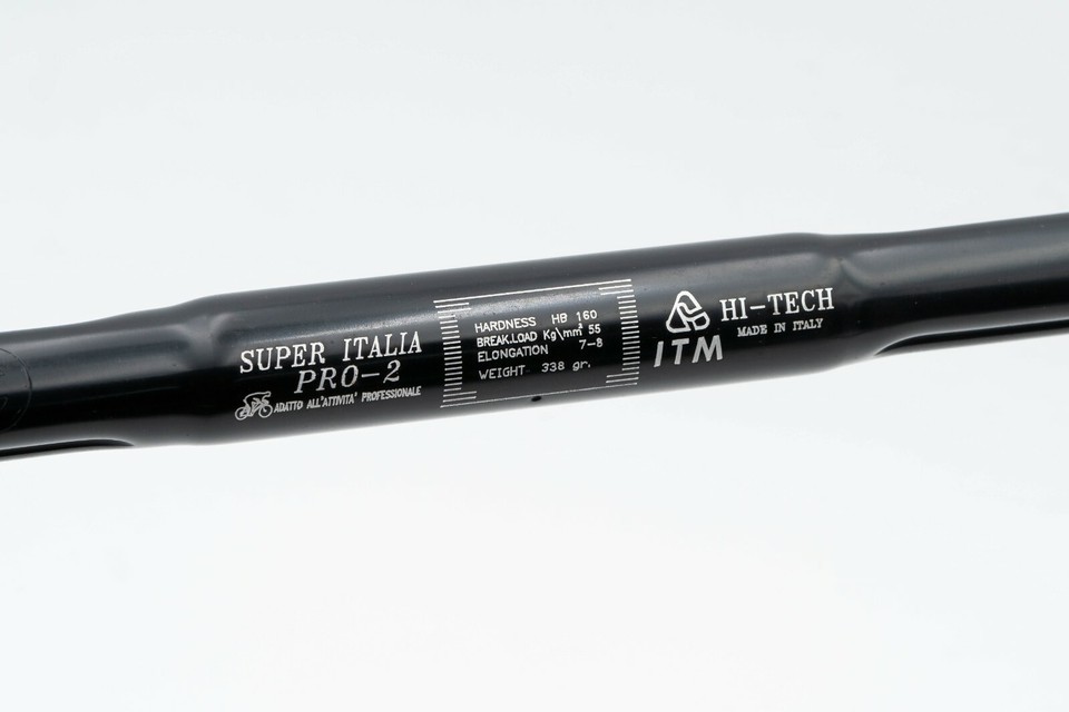 NOS ITM SUPER ITALIA PRO-2 HANDLEBAR VINTAGE 42cm 25,8 26,0mm 90s BIKE ...