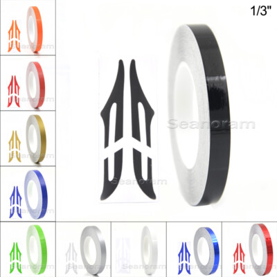 1/3" 8mm DIY Body Pin Stripe PinStriping Decal Vinyl Car Motorcycle ...