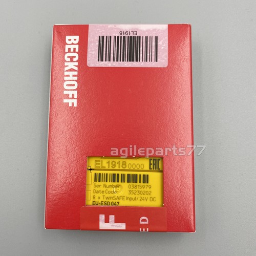 Beckhoff EL1918 PLC Module Expedited Shipping Brand New 2023 US STOCK ...