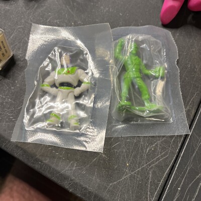 BUZZ LIGHTYEAR & Army Guy Pixar TOY STORY Mini Figure Toy 3" Collector ...