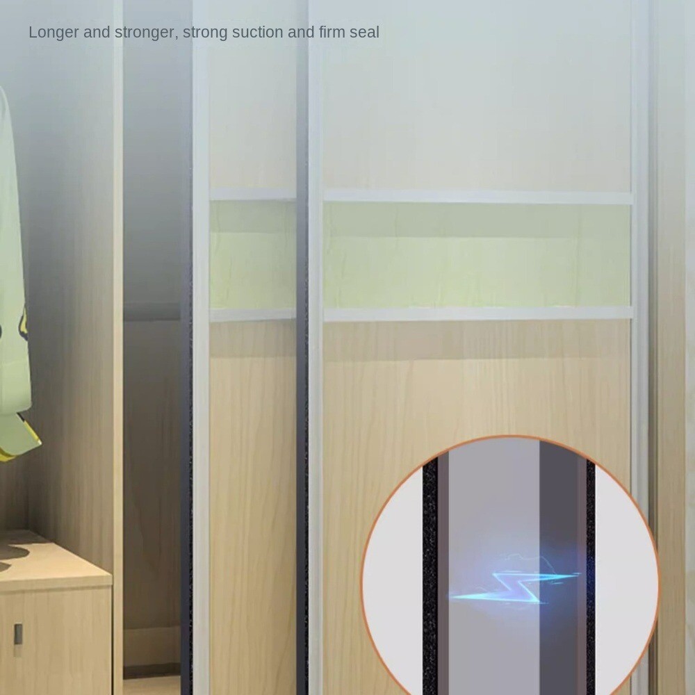 Dustproof Magnetic Self Adhesive Strip Flexible Fixing Pad Sticky | eBay