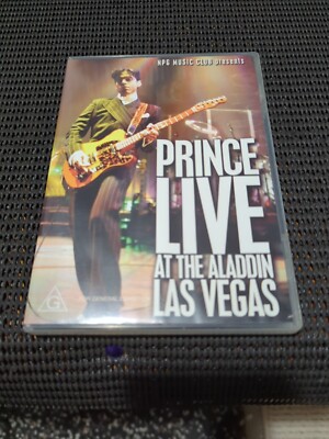 Prince Live At The Aladdin Las Vegas On DVD 2003. | eBay Australia
