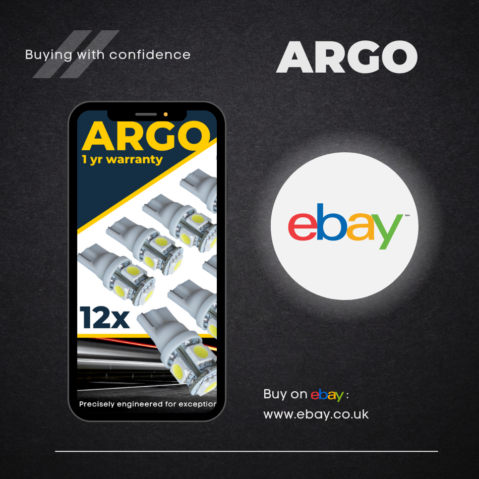 24v 501 Led White Side Light 507 W5W Smd T10 Hella Capless Bulbs HGV ...