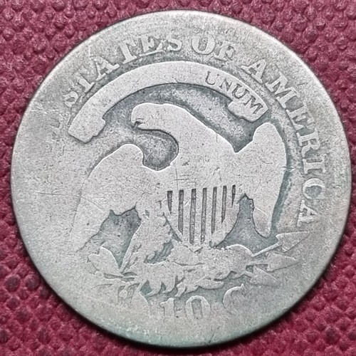 1827 Capped Bust Dime 10c Circulated #69345 | eBay
