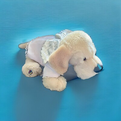 Webkinz Yellow Lab No Code Dressed In Webkinz Angel Wing Shirt ...