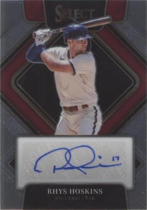 2022 Panini Select - Signatures Rhys Hoskins #S-RH /88 (AU) for sale ...