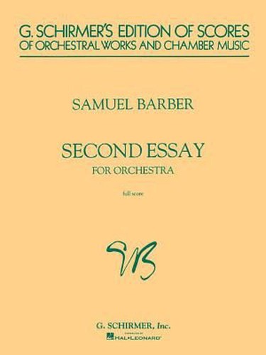 Second Essay for Orchestra: Study Score by Samuel Barber (English) Paperback Boo | eBay