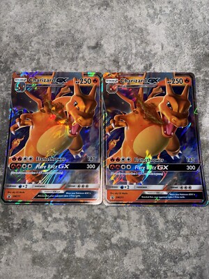 Charizard Holographic Pokémon card GX Stage 2 Rare | eBay