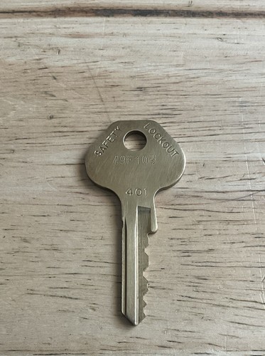 Master Lock Safety Lockout Key # 49F103 | eBay
