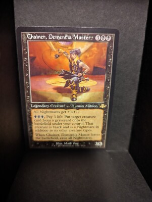Retro CHAINER, DEMENTIA MASTER mtg NM-M Dominaria Remastered Rare | eBay