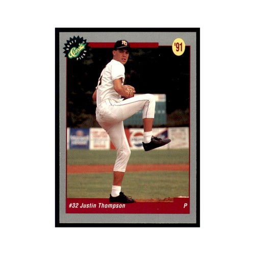 1991 Classic Draft Picks Justin Thompson Baseball Cards #28 | eBay