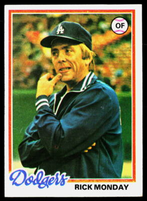 1978 Topps #145 Rick Monday | eBay